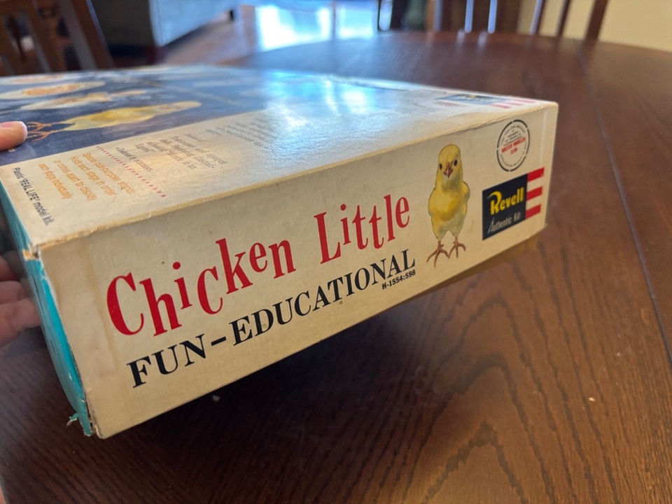 1961 Revell Chicken Little The Miracle of Life in an Eggshell Model ...