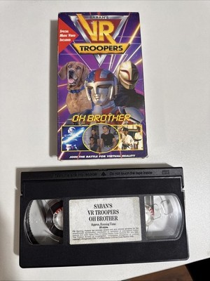 VR Troopers - Oh Brother (VHS, 1994) Saban Virtual Reality* RARE* | eBay