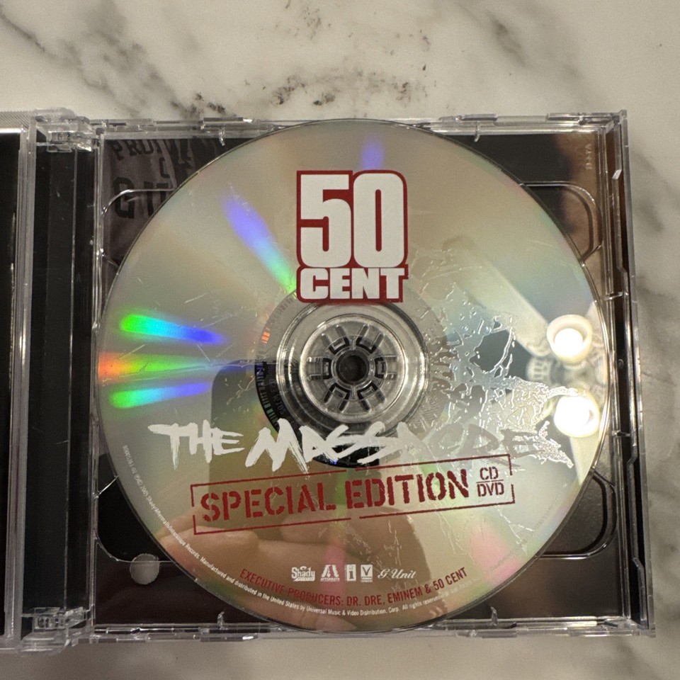 50 Cent: The Massacre Special Edition [CD & DVD Set] RARE PROMO ...
