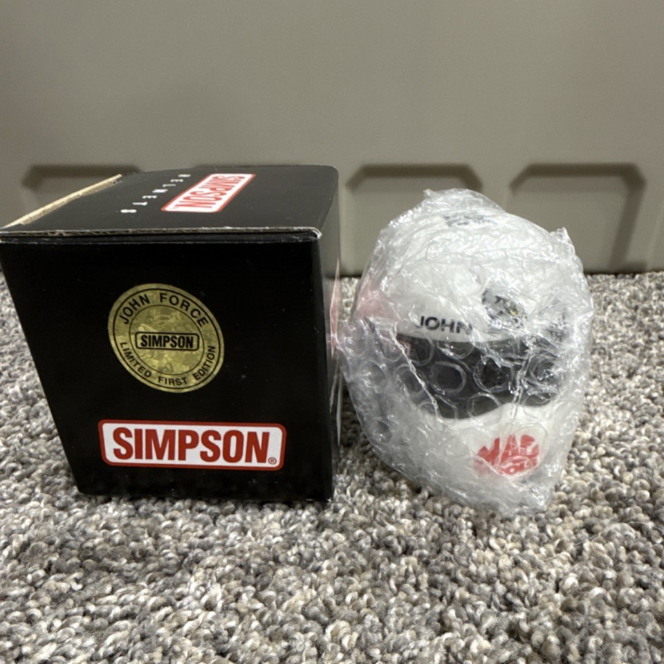Simpson John Force NHRA Racing Helmet Limited First Edition Collectible ...