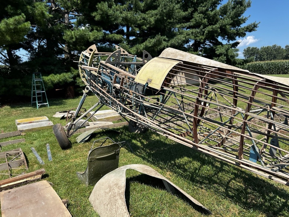 1942 Waco UPF-7 Project, Antique Airplane, Biplane, Radial Engine | eBay