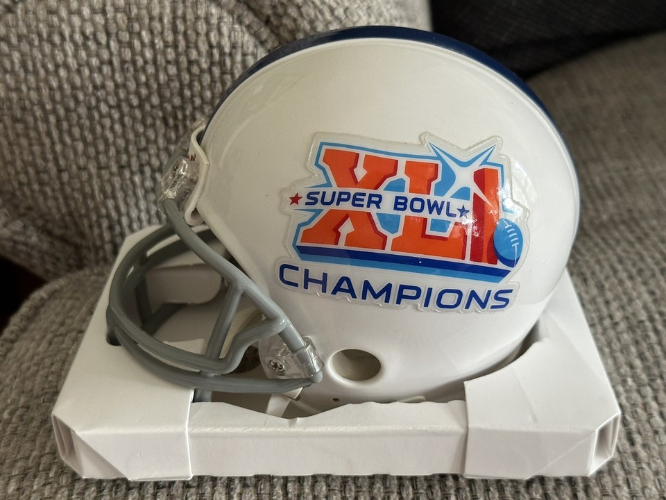 Tony Dungy Autographed Indianapolis Colts/SB XLI Mini Helmet W/ HOF ...