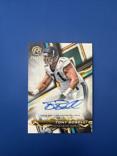 2023 Topps Composite Tony Boselli Resurgence Signature Card 9/125 | eBay