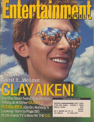 Entertainment Weekly - September 5, 2003 - Clay Aiken - Olsen Twins | eBay