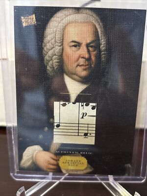 2023 Pieces of the Past Johann Sebastian Bach Relic Card | eBay