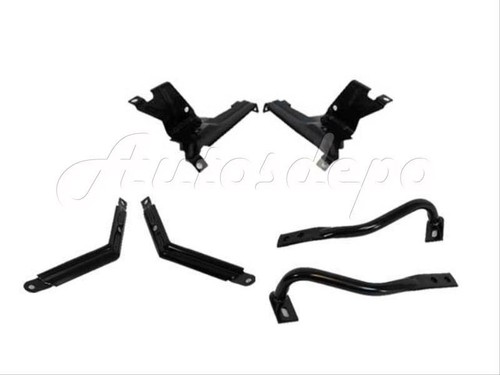 07-10 GMC SIERRA 2500HD 3500 FRONT BUMPER REINFORCEMENT OUTER BRACKET ...