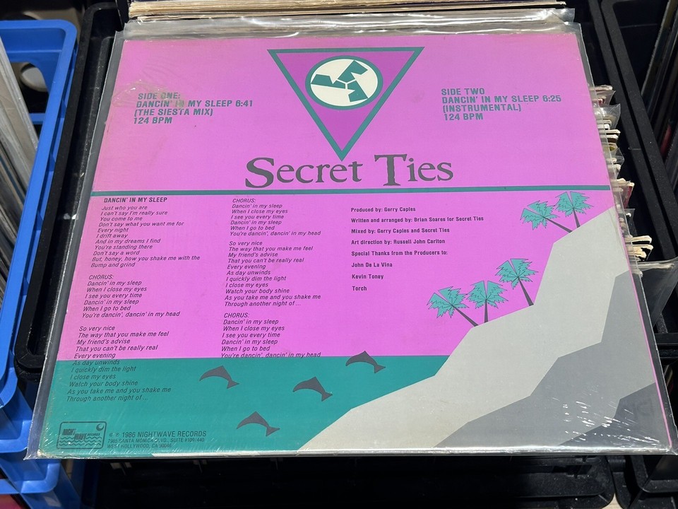 SECRET TIES 12" DANCING IN MY SLEEP | eBay