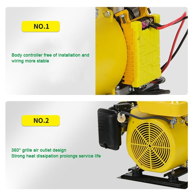 7KW Electric Vehicle Gasoline Generator Range Extender Electric Start ...