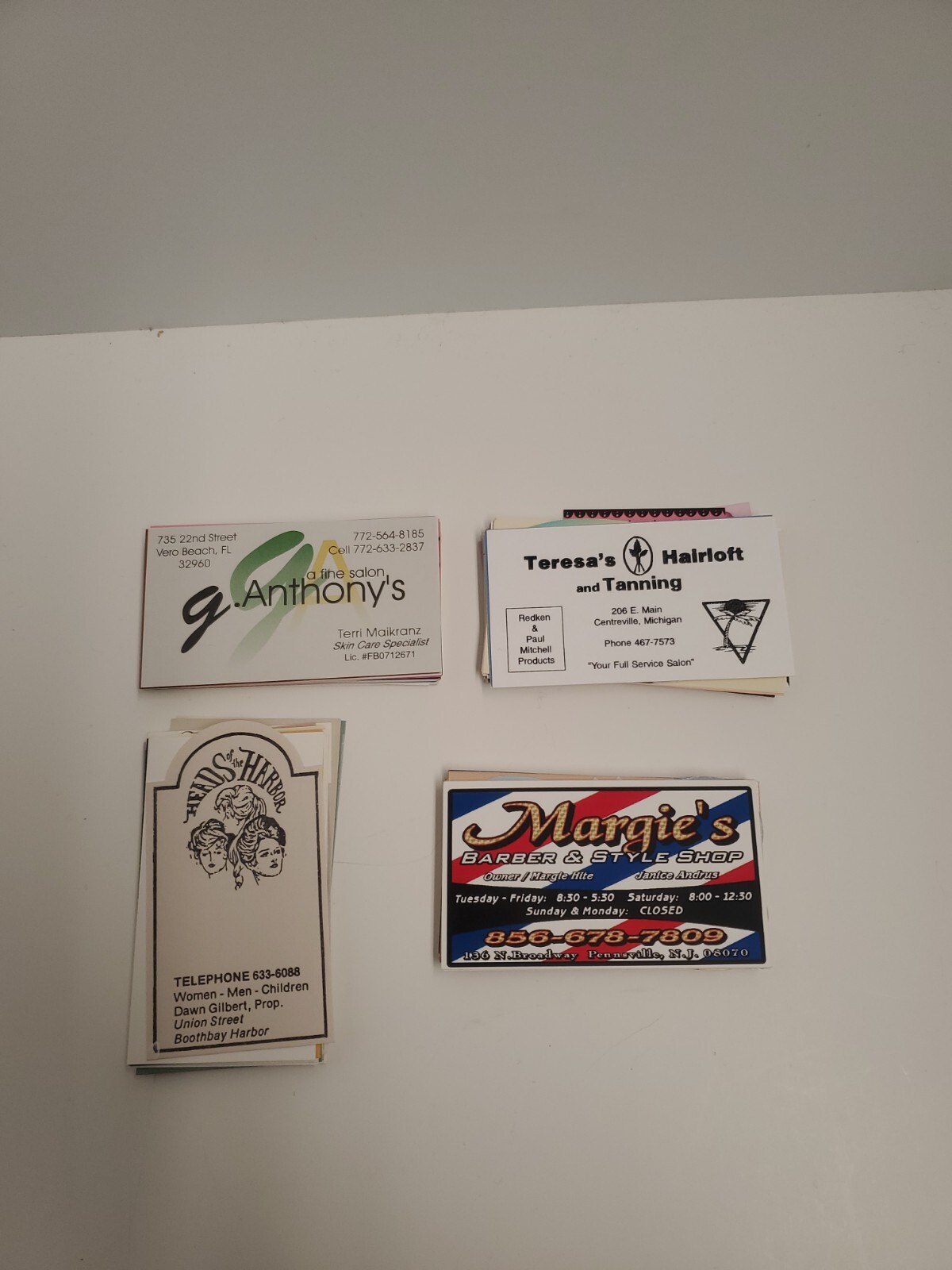 Business Card Lot Of 100 Salon & Spa For Business Card Collection Bc16 ...