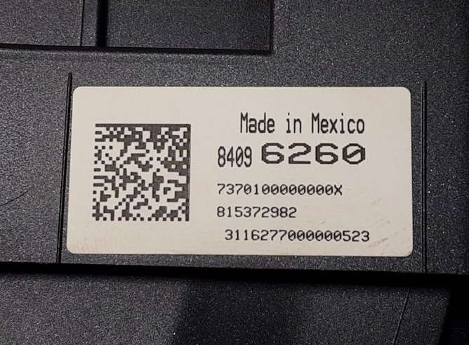 2017-2020 Chevrolet Tahoe Radio Control Panel Display Screen ID ...