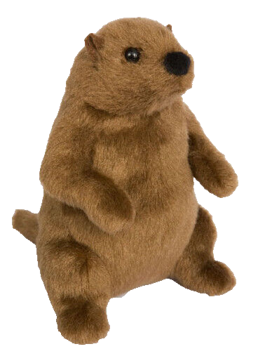 Mr. G Douglas 6" Groundhog plush stuffed animal woodchuck Cuddle Toy ...
