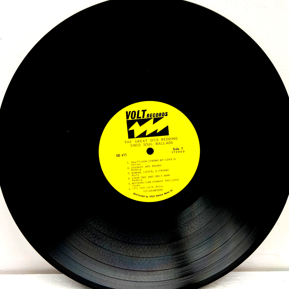 Otis Redding Sings Soul Ballads 1965 Vinyl Volt Records 1st Press | eBay