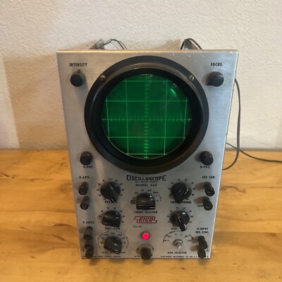 Vintage EICO Model 460 Oscilloscope DC Wide Band - Untested | eBay