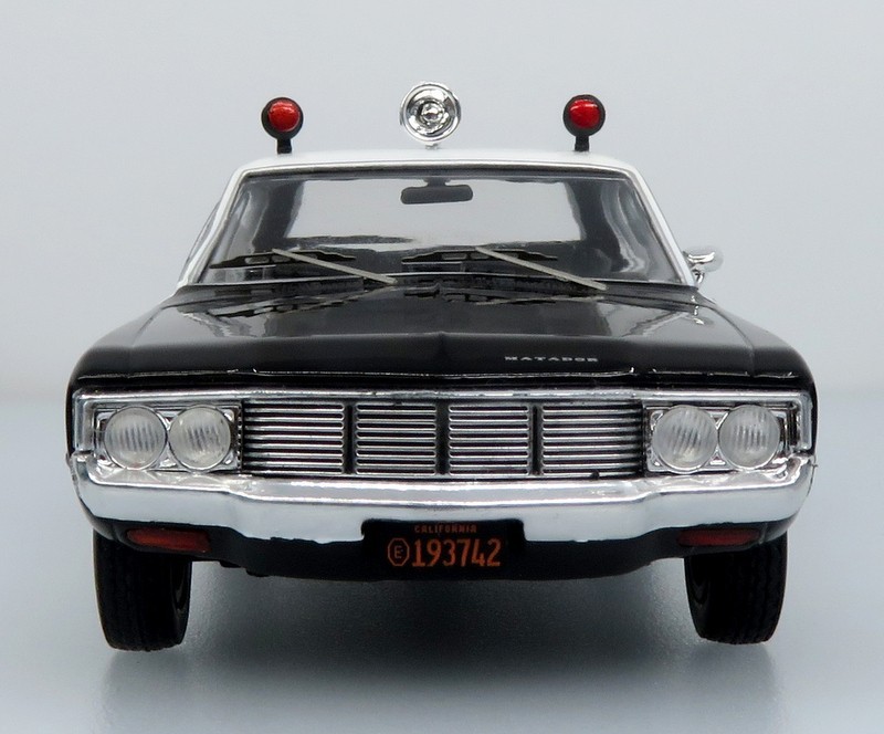 1972 AMC Matador Police Car: LAPD Adam-12 1:43 Diecast Model Car | eBay
