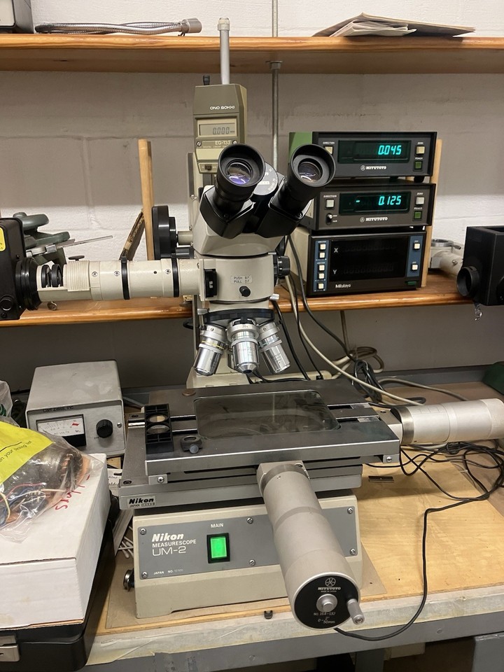 Nikon Industrial Microscope With Nomarski | eBay