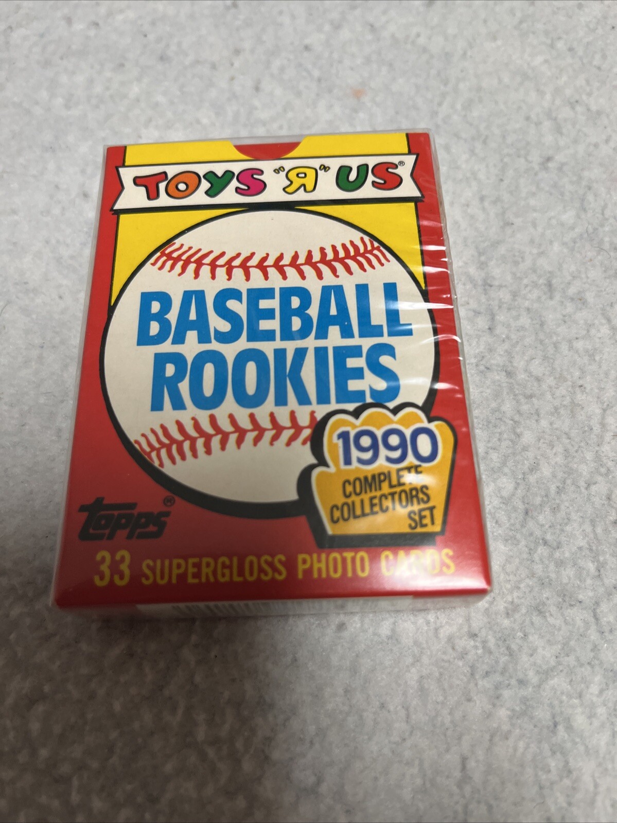1990 Toys R US Baseball Rookies 33 Card Collectors Set Ken Griffey Jr ...