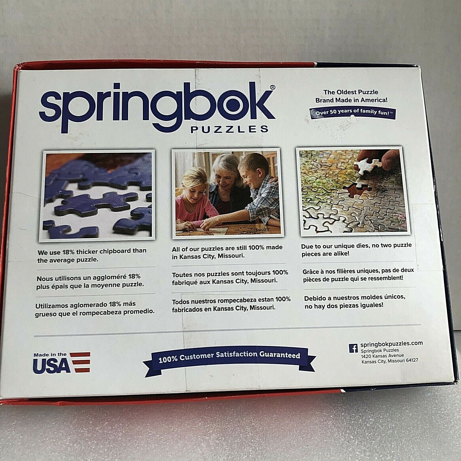 Springbok Jigsaw Puzzle 500 Pieces Good Nabor Store 2017 USA | eBay