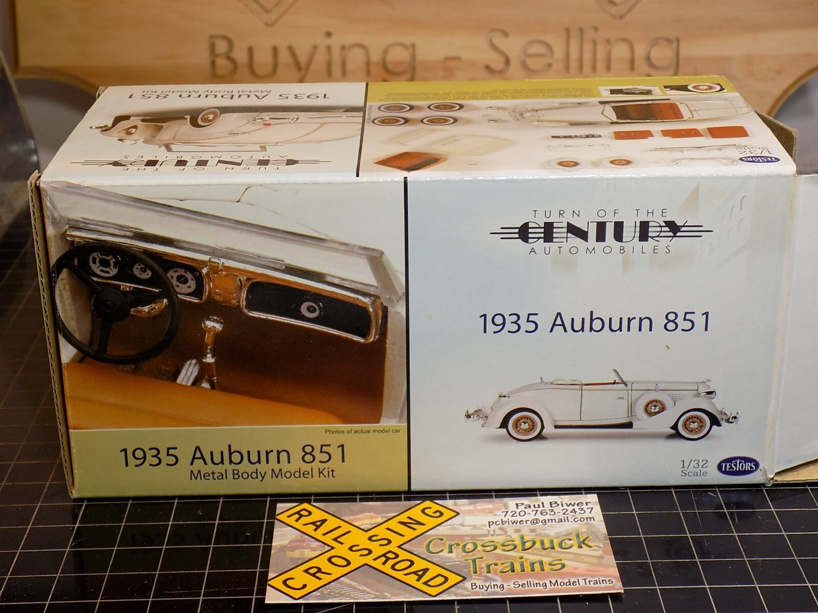 Testors 851 1:32 1935 Auburn Metal Body Kit 8x4x4 (R102770) | eBay