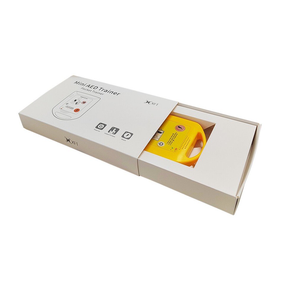 Mini AED Trainer Emergency First Aid Training Automatic Device + 6pairs ...