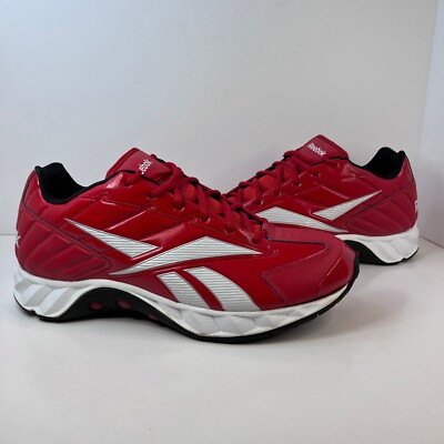 Reebok Hexride MLB Authentic Red / White Sneakers - Size 13.5 US | eBay