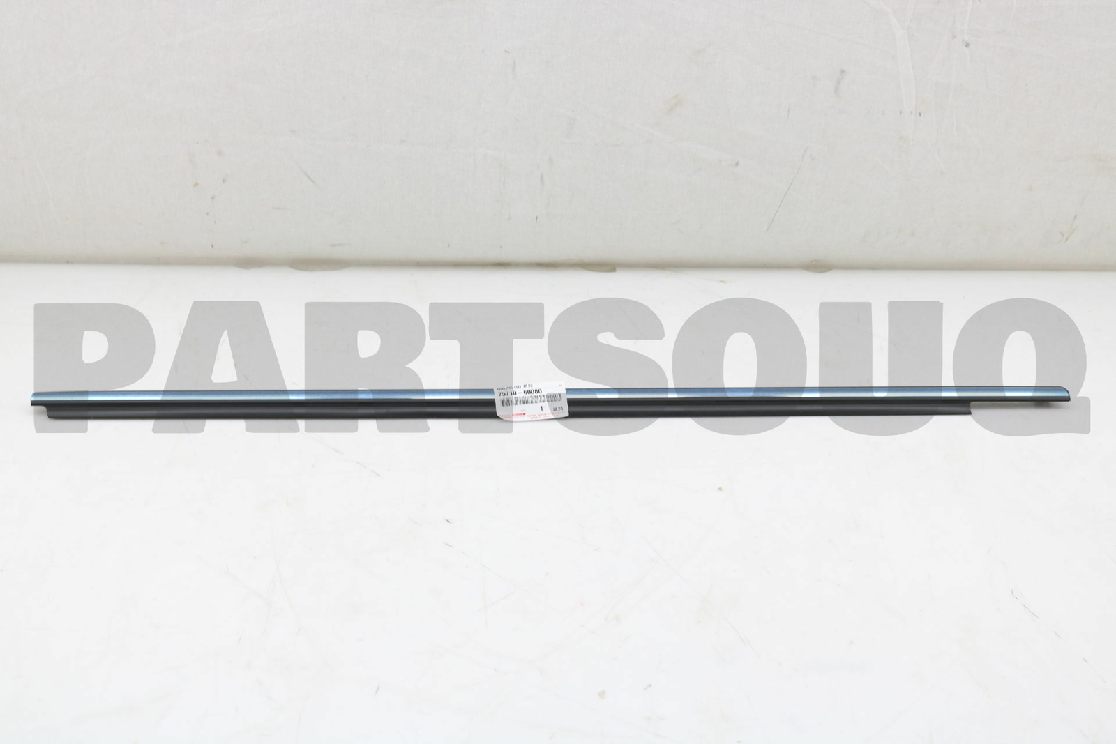 7572060080 Genuine Toyota MOULDING ASSY, FRONT DOOR BELT, LH 75720 ...