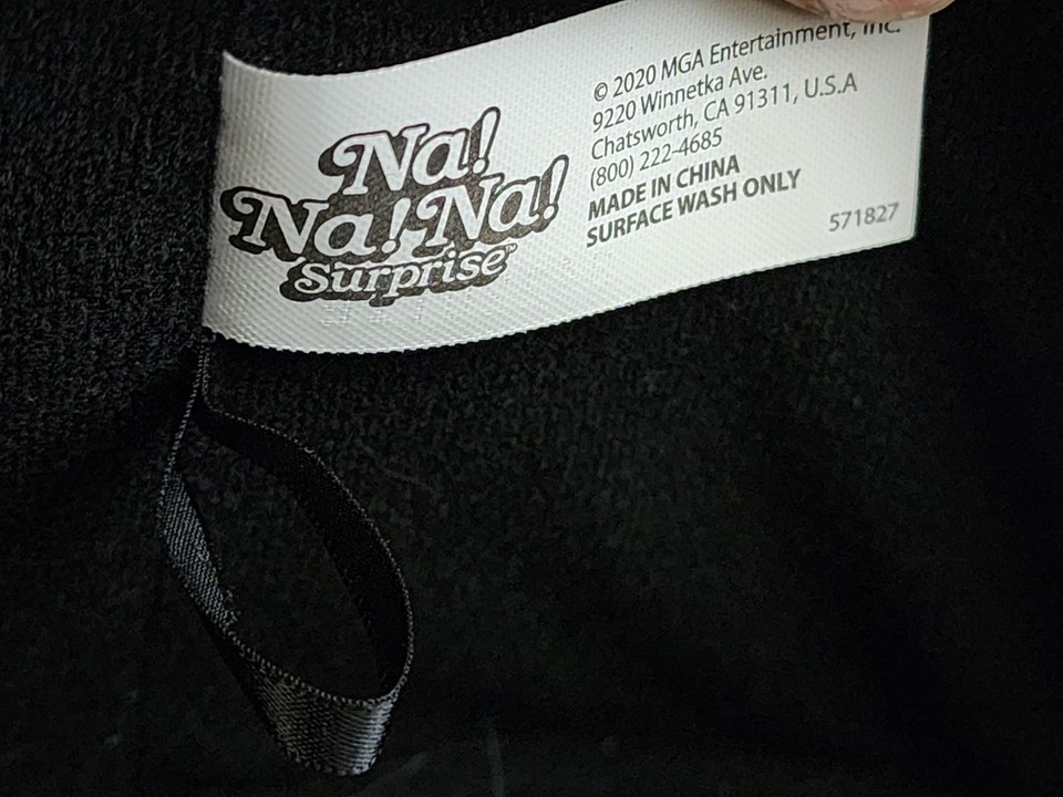 Faux Fur Na! Na! Na! Surprise 2020 MGM Black Rabbit Bunny Luggage ...