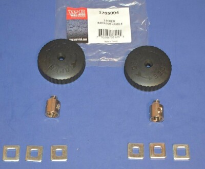 2 HVAC Radiator Valve Steam Hot Water Universal Fit All Replacement ...
