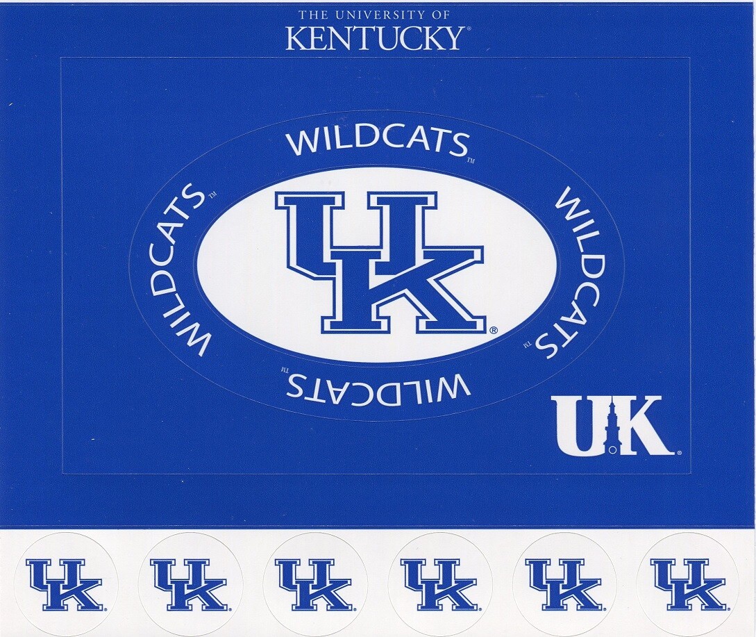 University of Kentucky Wildcats Scrapbook: Stickers, Paper, U-CHOOSE | eBay