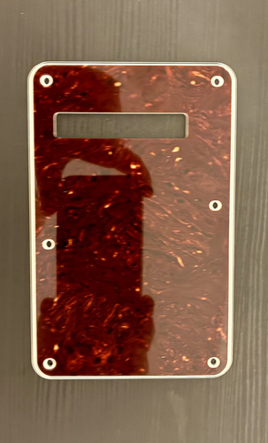 Genuine Fender Strat Guitar 4-Ply TORTOISE SHELL Back Plate Tremolo ...