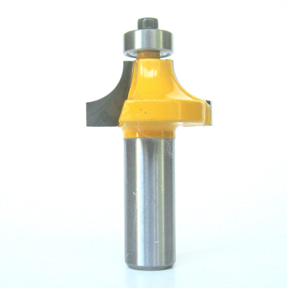 1pc 1/2" Sh 3/8" Radius 1-1/4" Cutting Diameter Round Over Router Bit ...