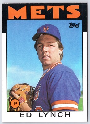ED LYNCH 1986 TOPPS 86 NO 68 NRMINT+ 55951 | eBay