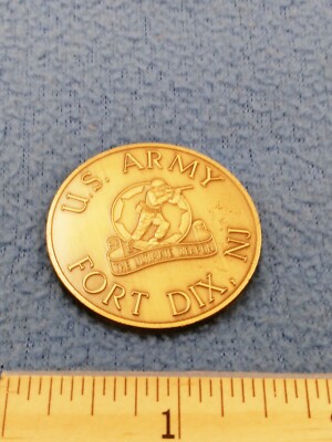 U.S. ARMY FORT DIX,NJ. THE NCO THE BACKBONE OF THE ARMY Challenge Coin ...