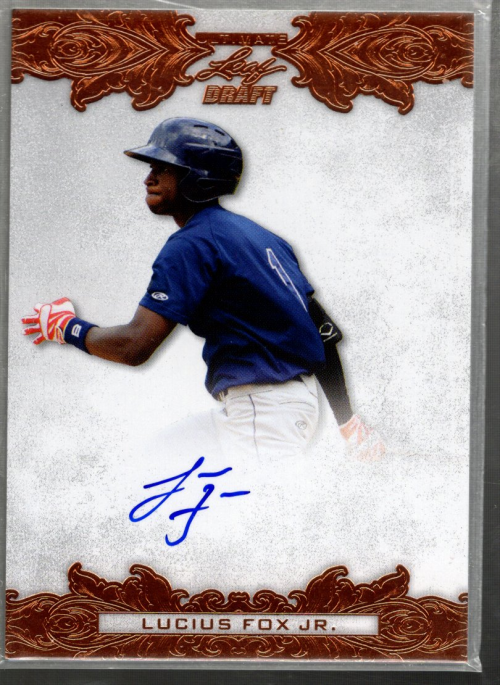 A5516- 2015 Leaf Ultimate Draft #BALF1 Lucius Fox Jr. Auto - NM-MT ...