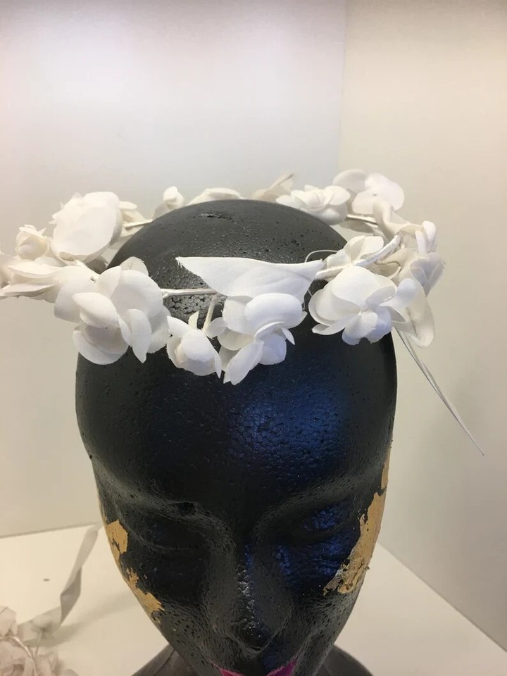 Corona testa floreale | corona testa matrimonio | accessori per capelli ...