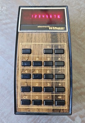 WESTERN AUTO M4986 "Electronic WIZARD" RARE VINTAGE CALCULATOR WORKS ...