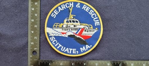 US COAST GUARD / USCG SEARCH AND RESCUE SCITUATE, MASS EMBROIDERED ...