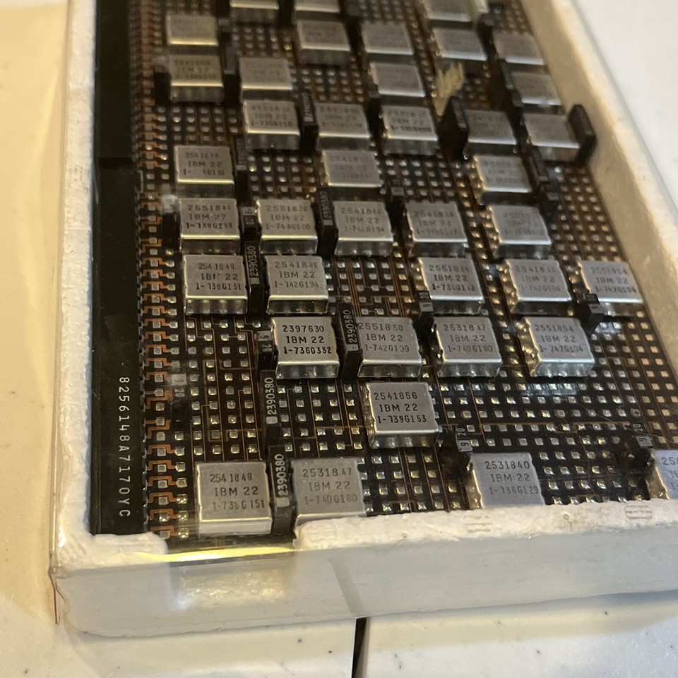 IBM mst 2 Chips 370 1970s Integrated Chip Computer Vintage Rare | eBay