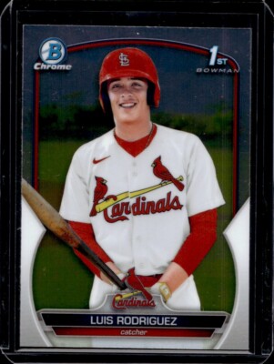 Luis Rodriguez 2023 Bowman Chrome Baseball - 1st #BCP-130 - St. Louis ...