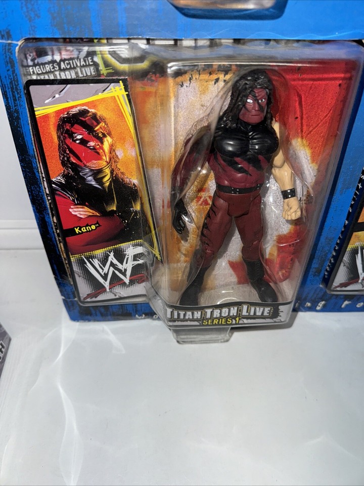 Titantron live wrestling Action figures collection 1999 WWF jakks ...