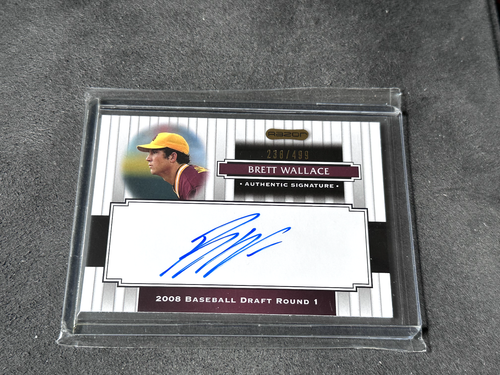 Brett Wallace 2008 Razor Signature Series Auto Autograph 238/499 | eBay