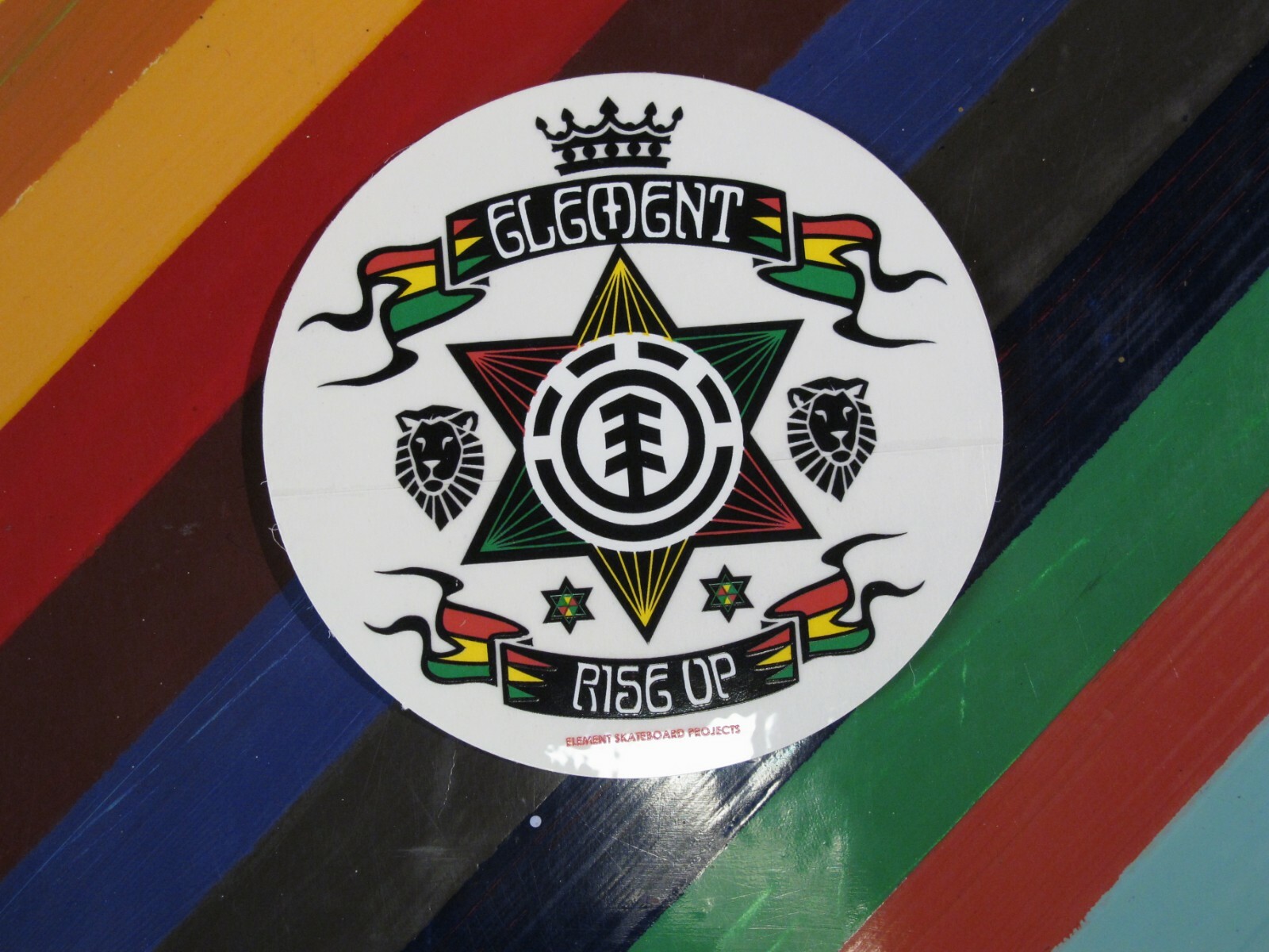 vtg 1990s 2000s Element Skateboard sticker - Andy Stone Pepper ...