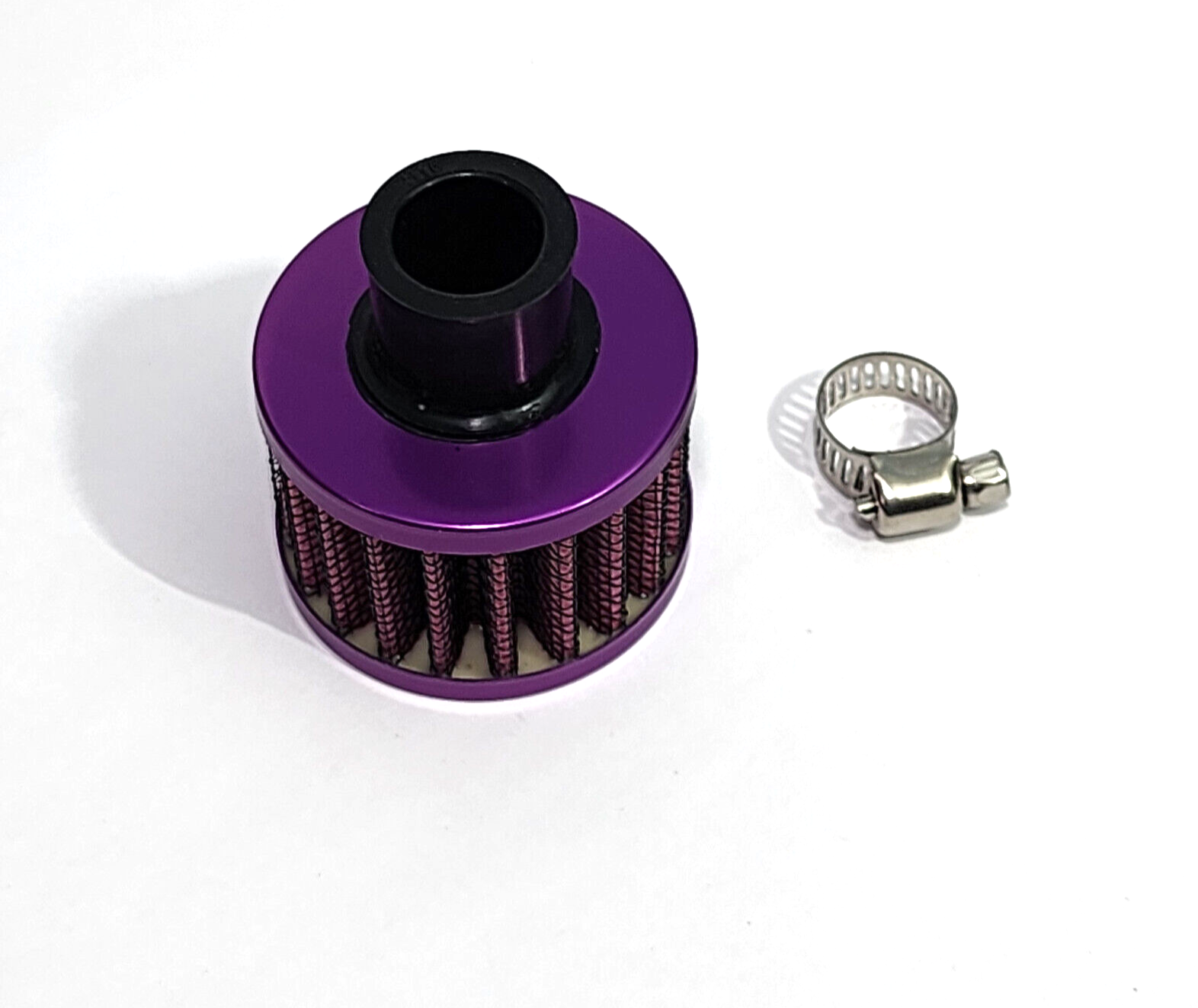 PURPLE 12MM MINI AIR OIL BREATHER FILTER FOR HONDA CIVIC D16Z6 D16Y8 ...
