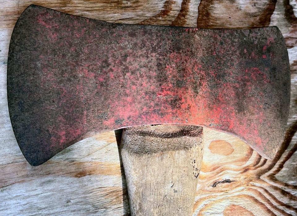 Vintage Double Bit Michigan pattern(?) Axe, 36 inch handle | eBay