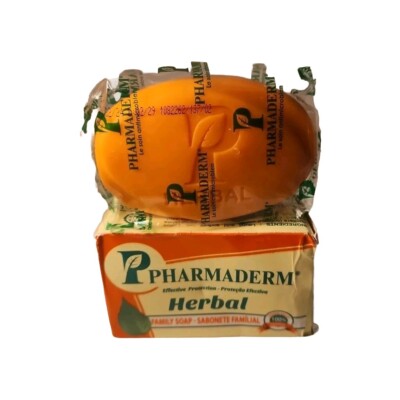 PHARMADERM Herbal Antiseptic SOAP @Dark Spots, Pimples&Acne 190g 6.7oz ...