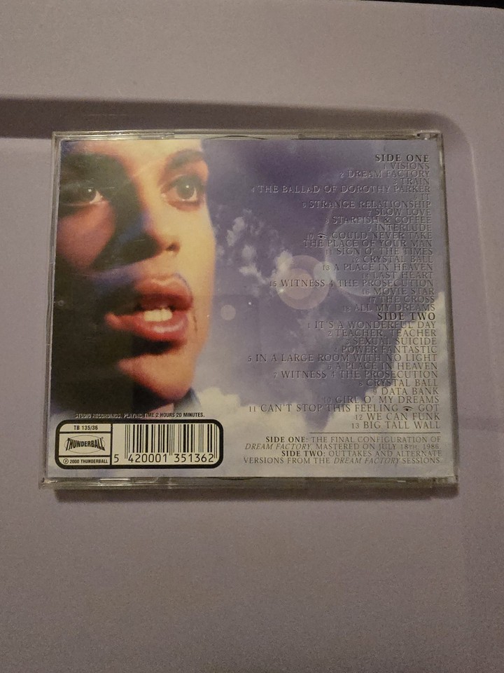 Prince - Dream Factory - Thunderball 2 CD Set | eBay