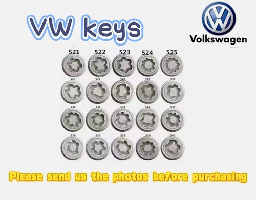 Volkswagen VW Security Master Locking Wheel Nut Key Bolt Match Matching ...