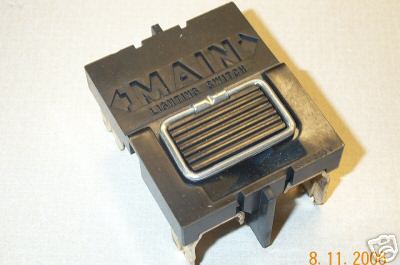 BULLDOG ELECTRIC 36144 60 AMP MAIN FUSE PANEL PULL OUT | eBay