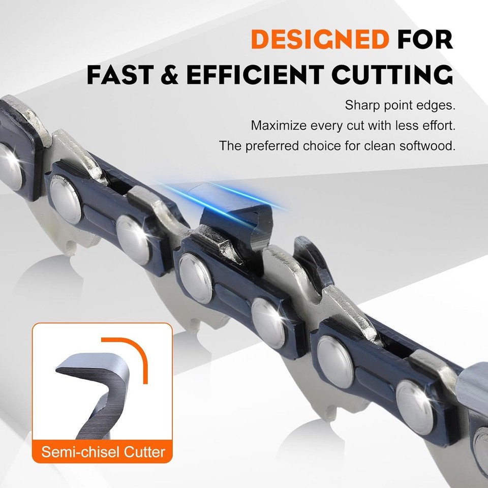 18" Chainsaw Saw Chain For Poulan PPB4218 P4018WT PP4218AVX PRO PPB4218 ...