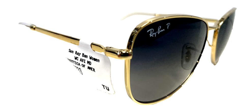 Ray - Ban Sunglasses RB3733 001/78 Gold blue Men Women 8056262030677| eBay