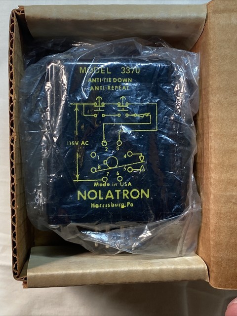 Nolatron 3370 Anti Tie Down Safety Relay for sale online | eBay